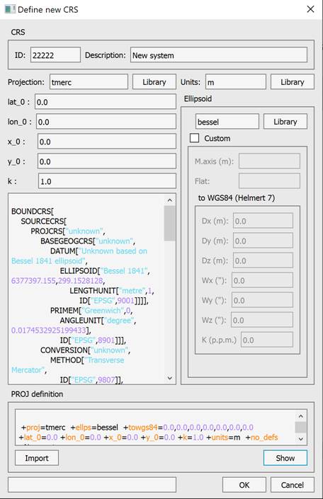 Creating a Coordinate System